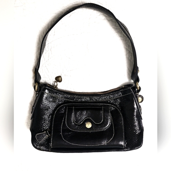 Perlina | Bags | Vintage Perlina Patent Leather Satchel | Poshmark